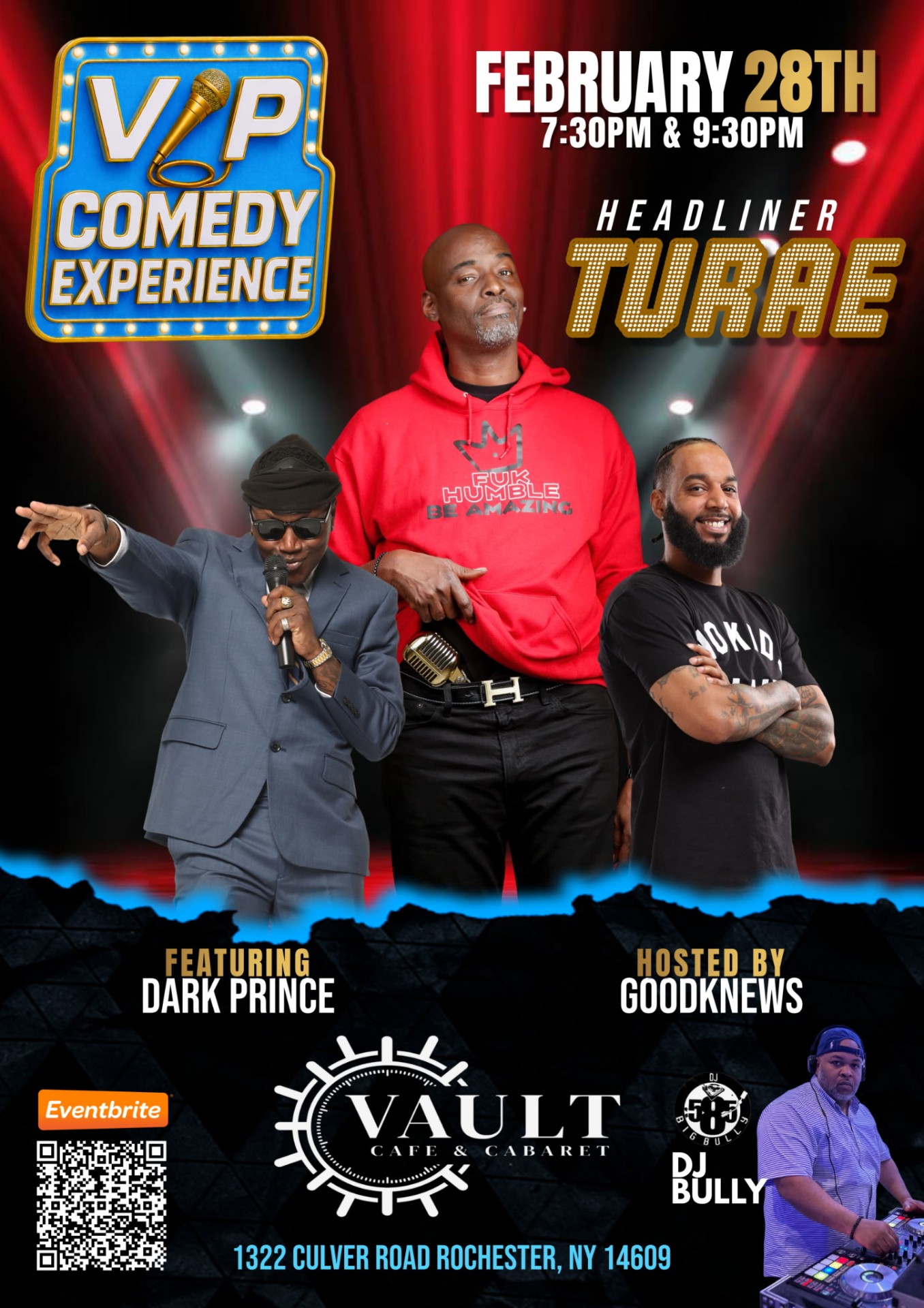 VIP Comedy Experience | Rochester's Comedy Night
